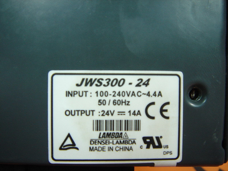 DENSEI-LAMBDA / NEMIC-LAMBDA POWER SUPPLY JWS300-24 JWS 300-24 - 裕益科技自動化設備可程式編碼器PLC分散式控制系統DCS